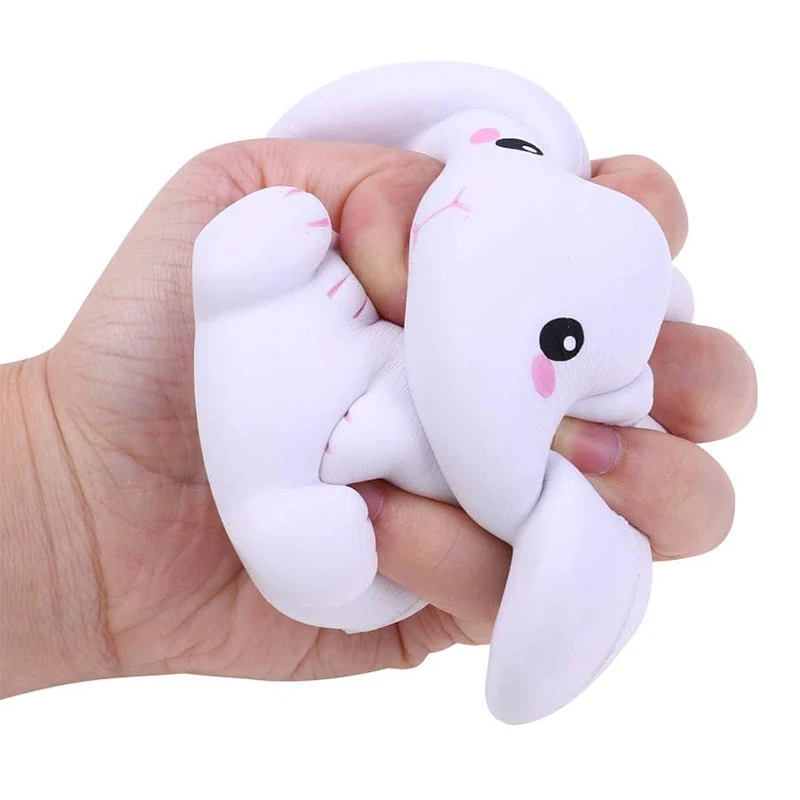 Jumbo Rabbit Squishy Kawaii Simulation Squishies Cream Scented Slow ...