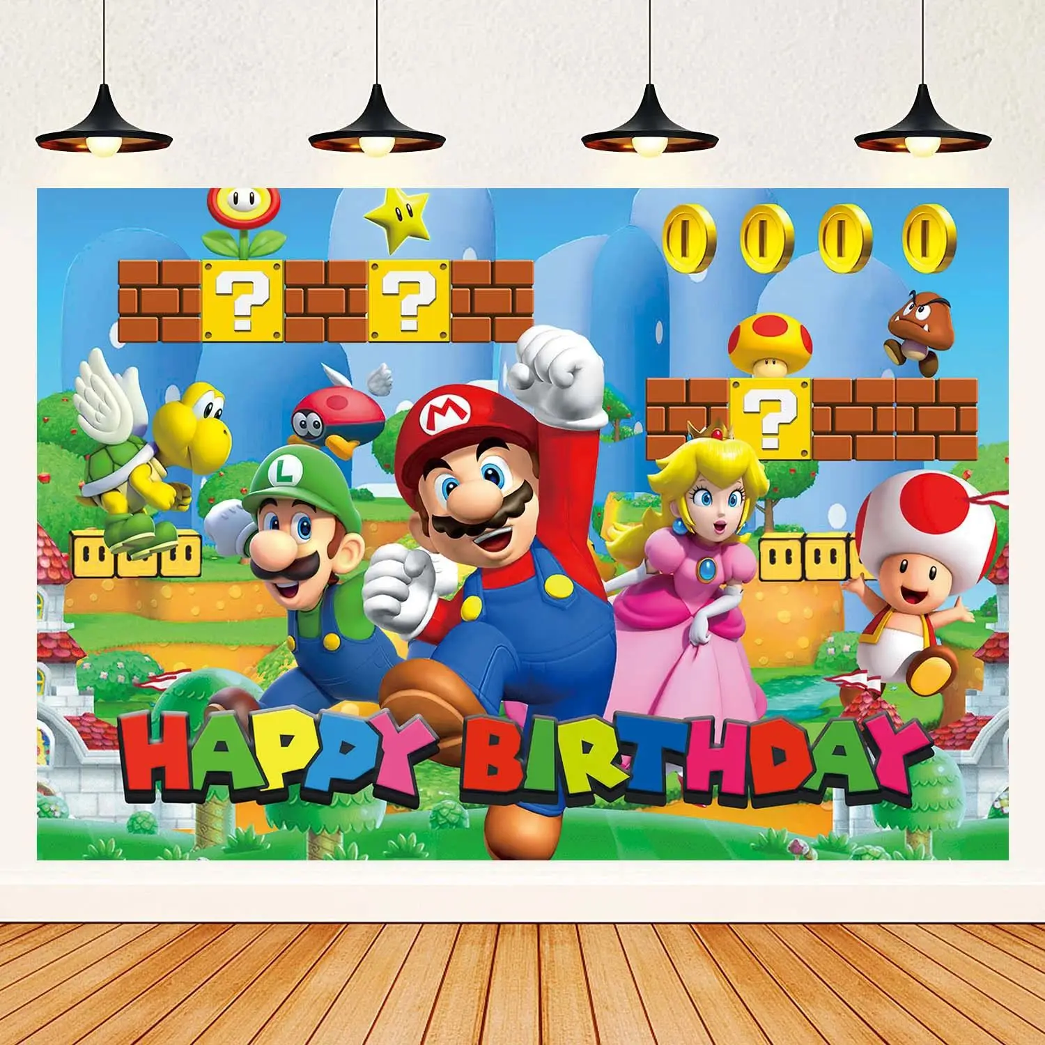 Super Mario Background