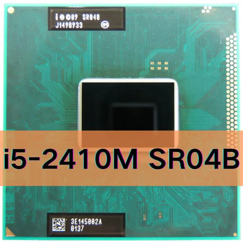 Intel Core i5-2410M i5 2410M SR04B 2.3 GHz CPU Laptop Processor 3M 35W ...