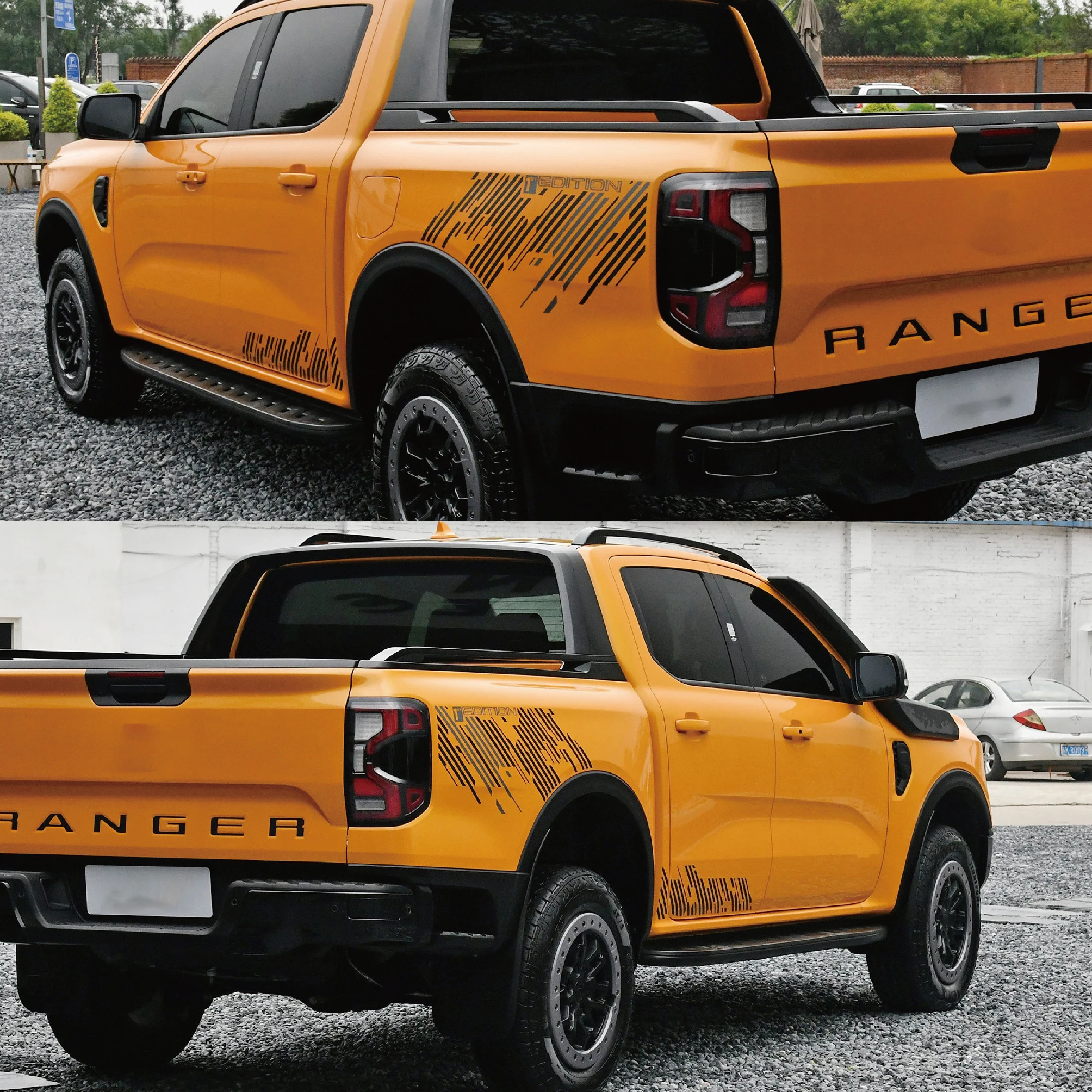 1-set-Car-Stickers-For-Ford-F150-Raptor-Ranger-Limited-Edition-Pickup ...