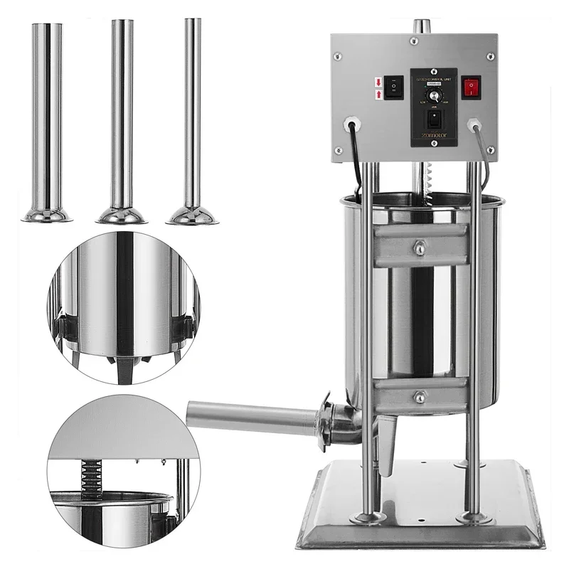 12L-Electric-Sausage-Filling-Machine-Commercial-Stainless-Steel-Ham ...