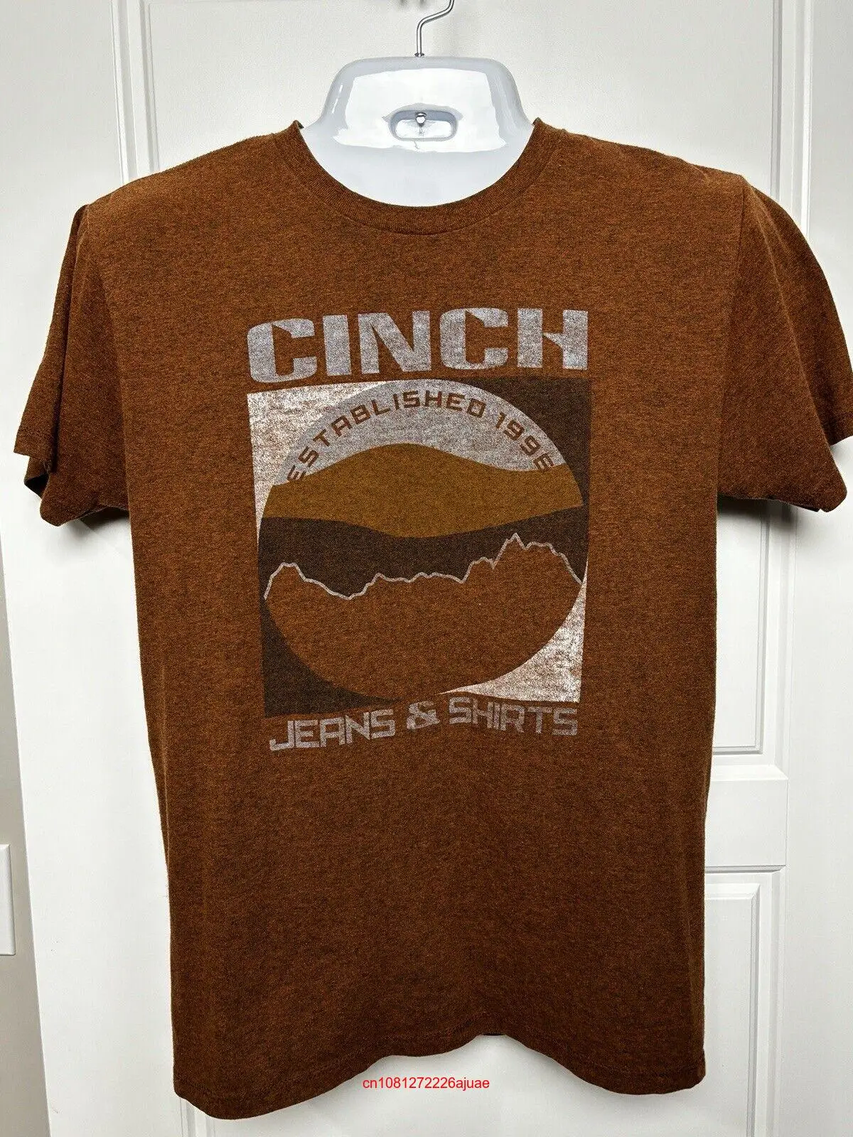 Cinch-Jeans-Mountains-Cowboy-Rancher-Farmer-camiseta-para-hombre-manga ...