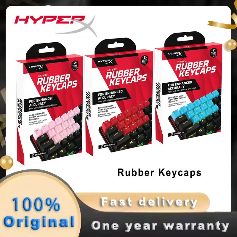 Original-HyperX-Rubber-Keycaps-19-Key-Keycaps-Gaming-Accessories-Kit ...