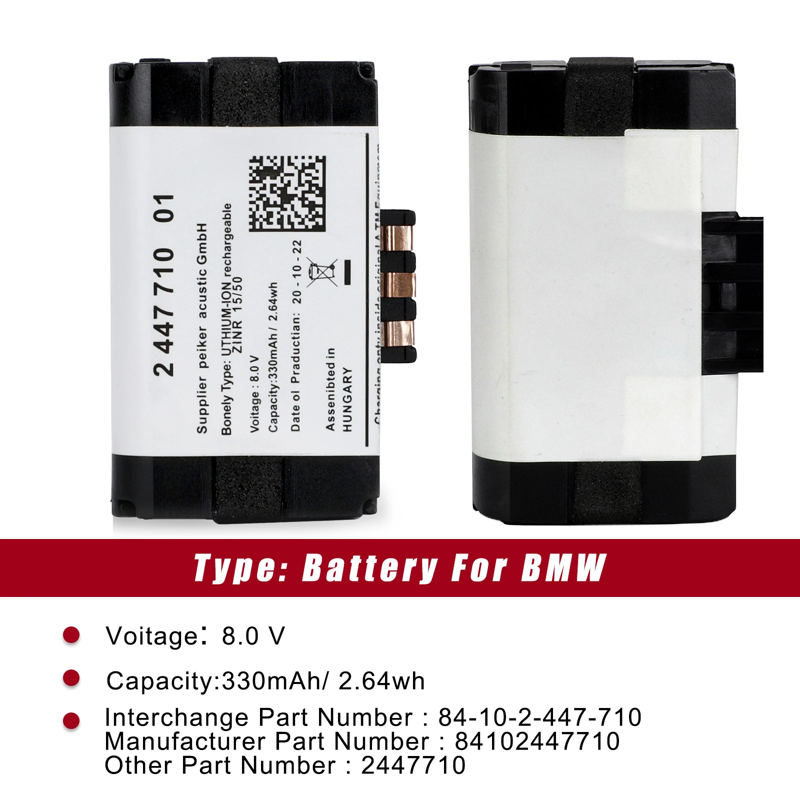 Car-Emergency-Battery-For-BMW-SOS-Emergency-Battery-Electromagnetic ...