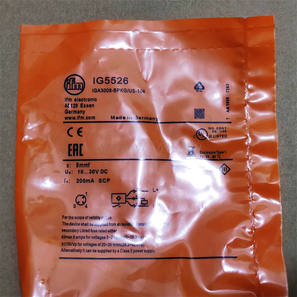 IG5526 IGA3008 BPKG/US 100 DPS IFM 유도 센서, 고품질 신제품|inductive sensor|sensor sensorsensor inductive ...