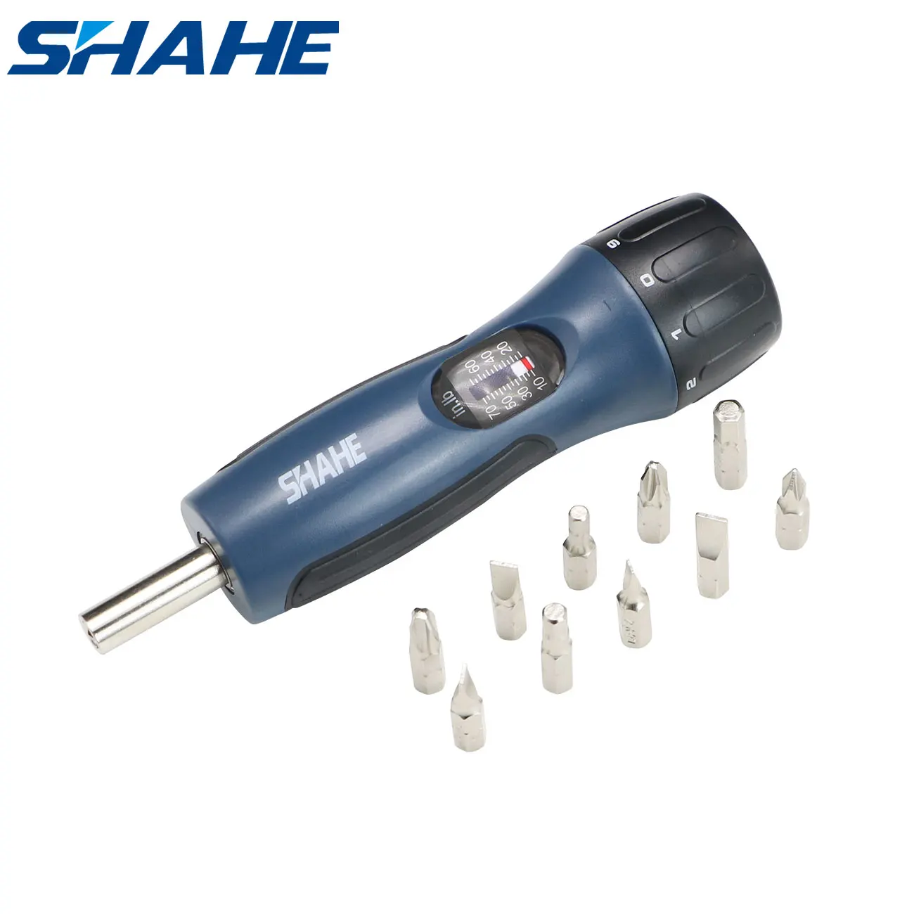 SHAHE-10-70-In-lb-Preset-Torque-Screwdriver-with-10Bits-1-4-Drive ...