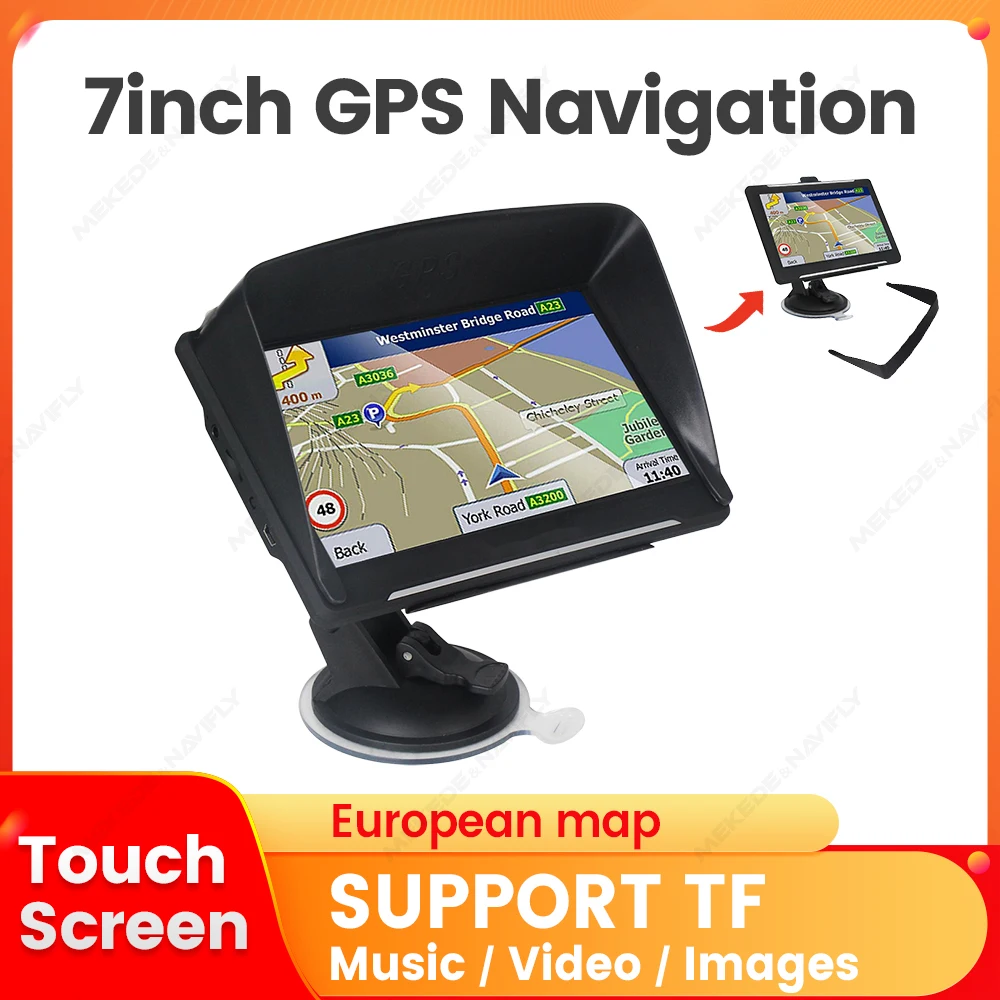 NaviFly New arrival! PND navigation with built-in GPS, European map ...