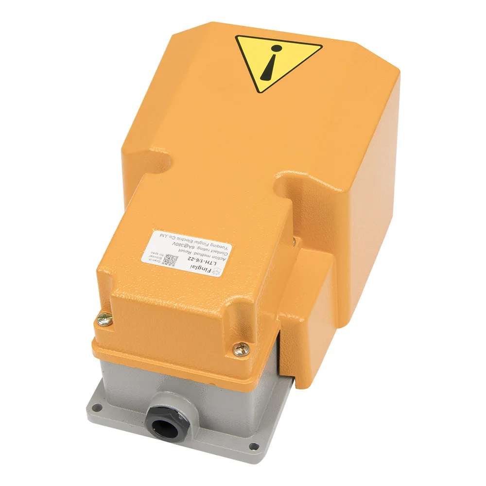 LTH-1-6-2NO-2NC-foot-switch-aluminium-case-reset-treadle-pedal-switch ...