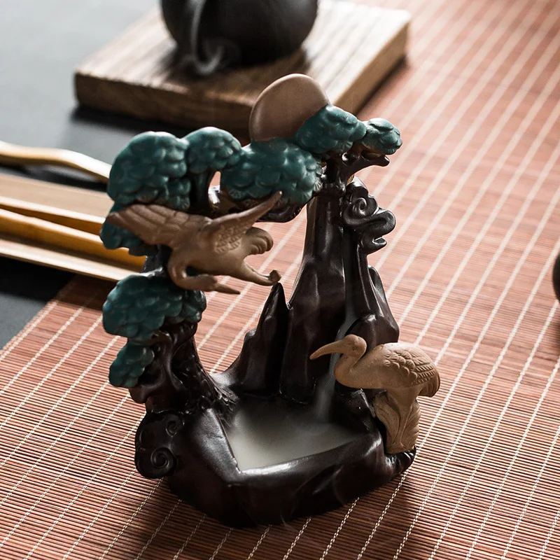 Incense Burner + 10Pc Incense Cones Creative Home Decor The Censer ...