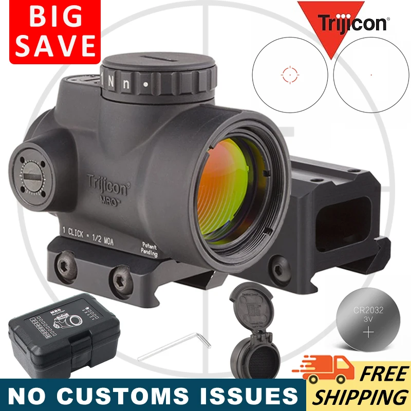 Trijicon-MRO-HD-2-MOA-Rifle-Ret-culo-Red-Dot-Vis-o-mbito-preto-com ...