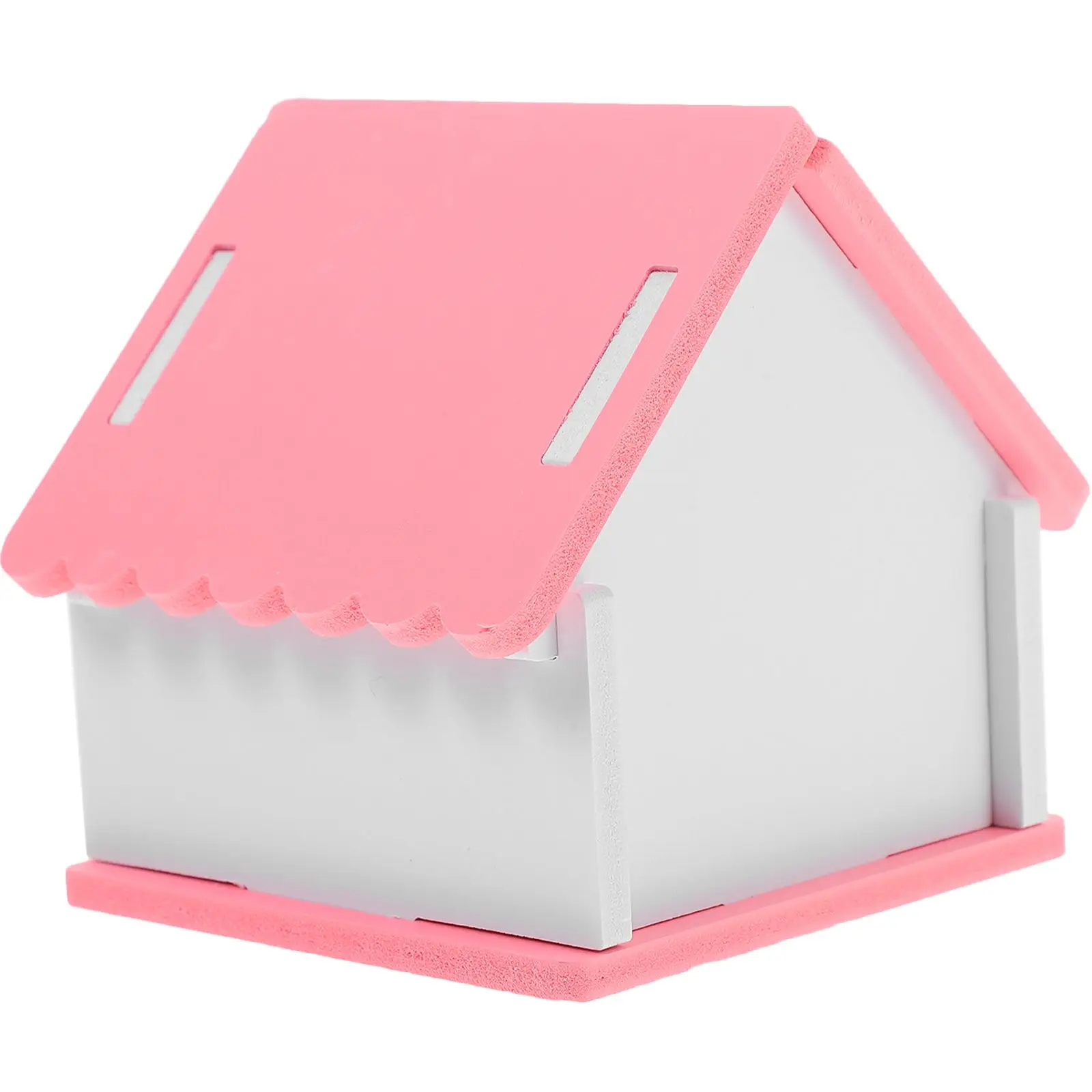 1PCS Pink Farmhouse Hamster House PVC Hideout Durable Reusable Small ...