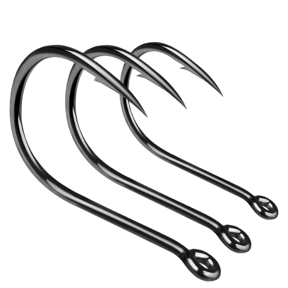 Inline-Circle-Fishing-Hook-High-Carbon-Steel-Single-Hooks-Saltwater ...