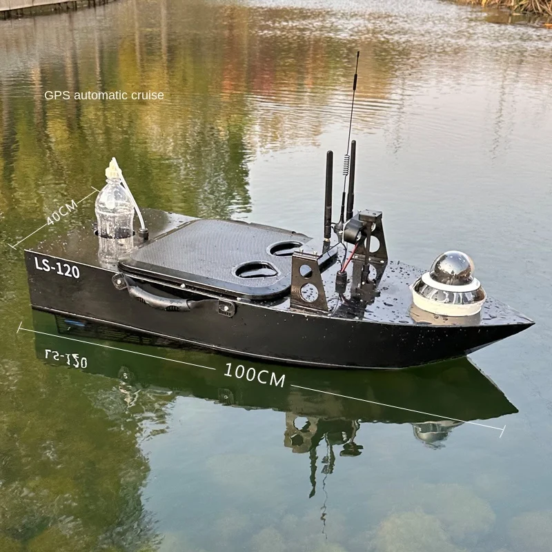 RC-Intelligent-Unmanned-Boat-Automatic-Cruise-Remote-Control-GPS-Radar ...