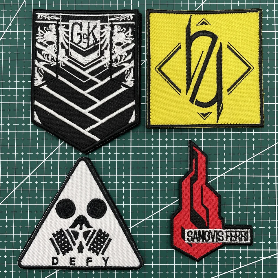 Girls Frontline Embroidered Patch 404 Disobedience Squad Anime Griffin ...