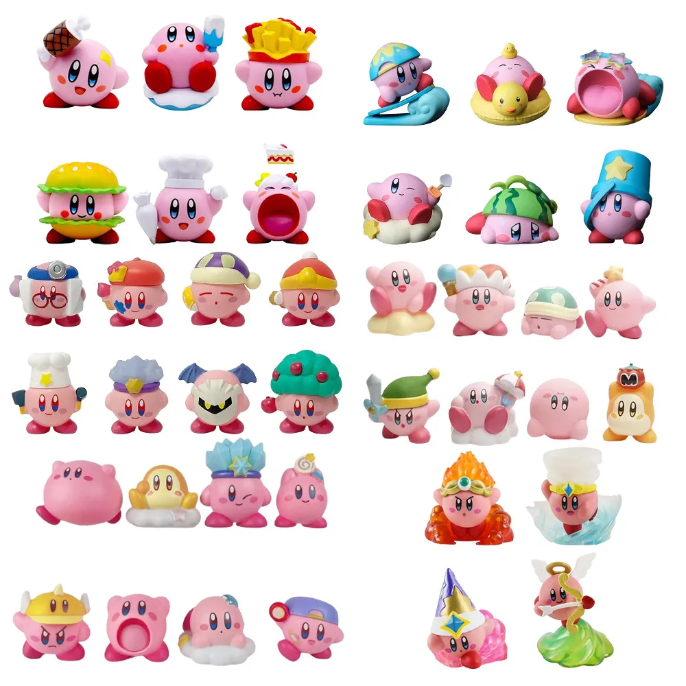 1Set-Star-Kirby-Action-Figures-Toys-with-Kirby-Cartoon-Storage-Bag-PVC ...