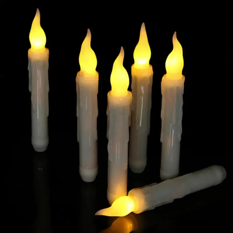Vela-eletr-nica-do-atarraxamento-remoto-sem-chama-Velas-LED-flutuantes ...