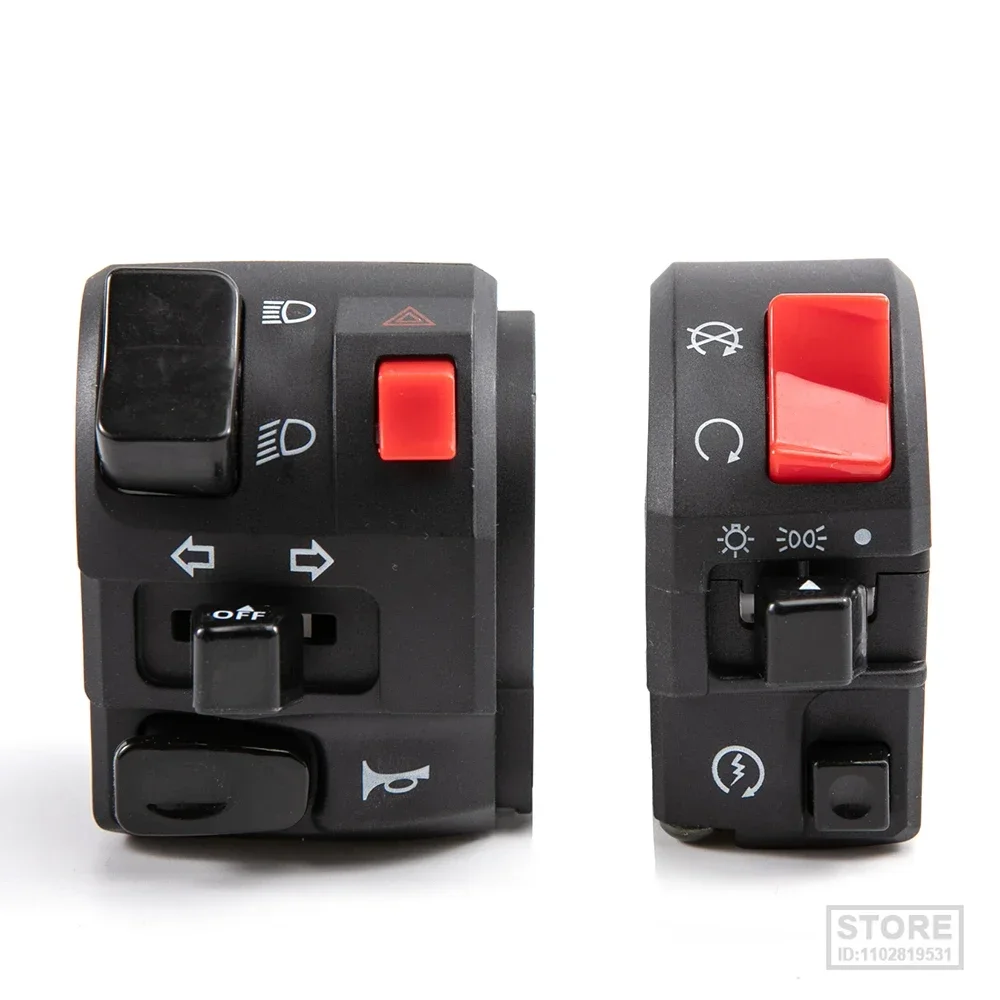 7-8-22mm-Motorcycle-Switches-Motorbike-Horn-Button-Turn-Signal-Electric-Fog-Lamp-Light-Start ...