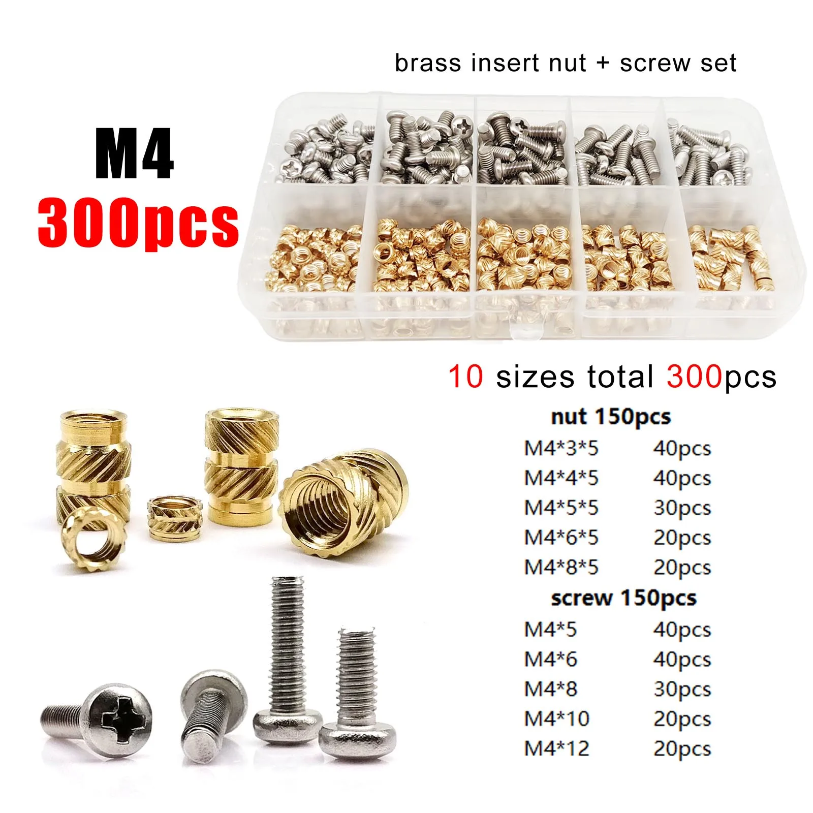 Латунная медная гайка M1.4 M1.6 M2 M2.5 M3 M4 M5M6 | AliExpress