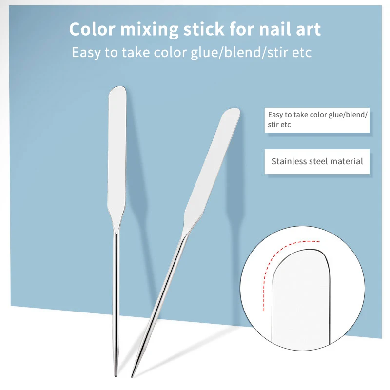 1Pcs-Stainless-Steel-Dual-Heads-Makeup-Toner-Spatula-Mixing-Stick ...