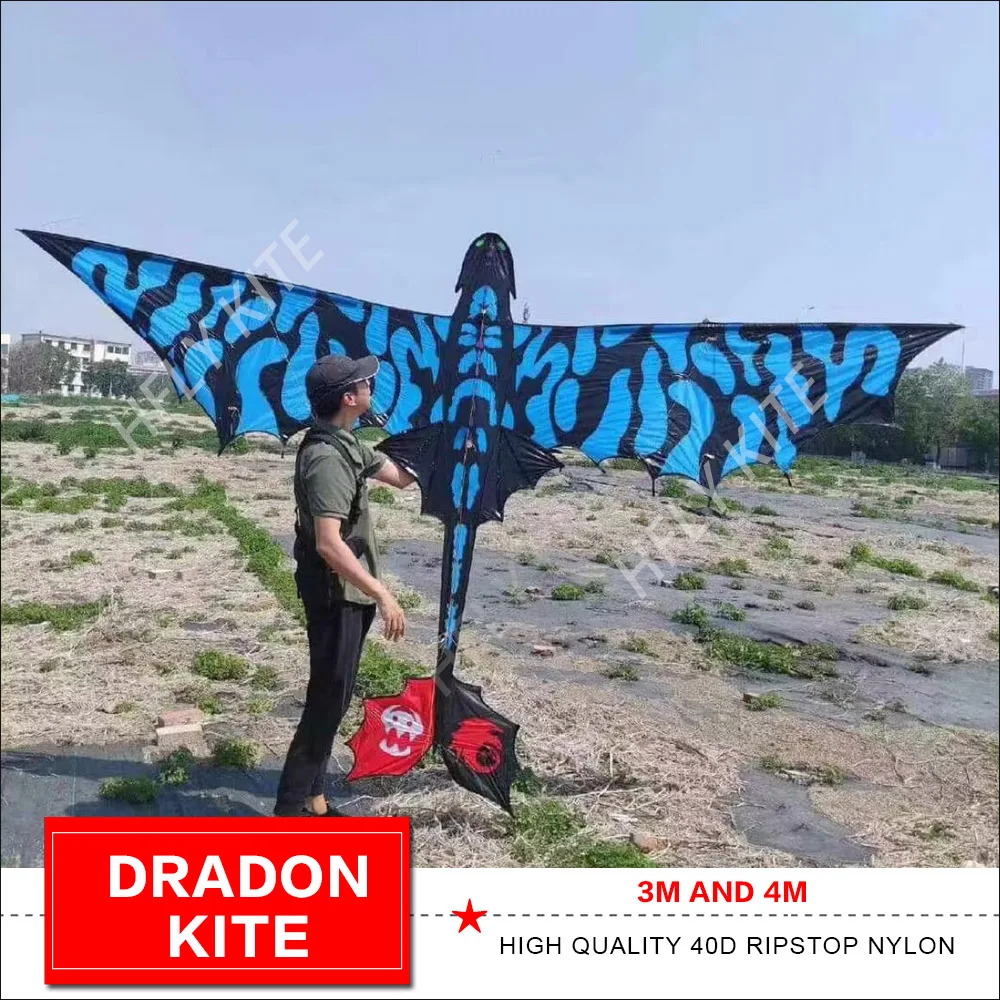 New arrival dragon kite single line kite 40d ripstop nylon - AliExpress 26