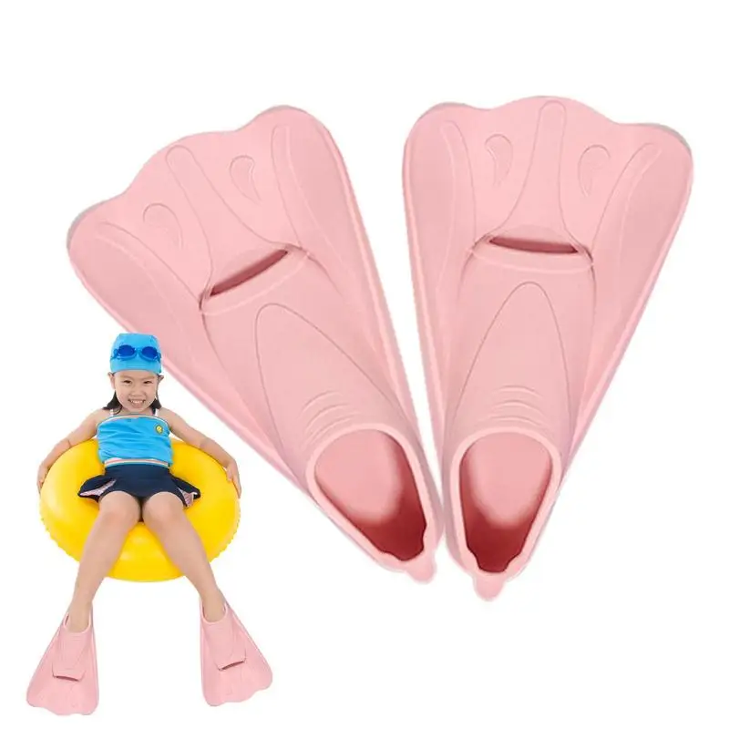 Swim-Fins-For-Children-Soft-Scuba-Diving-Snorkeling-Flippers-For ...