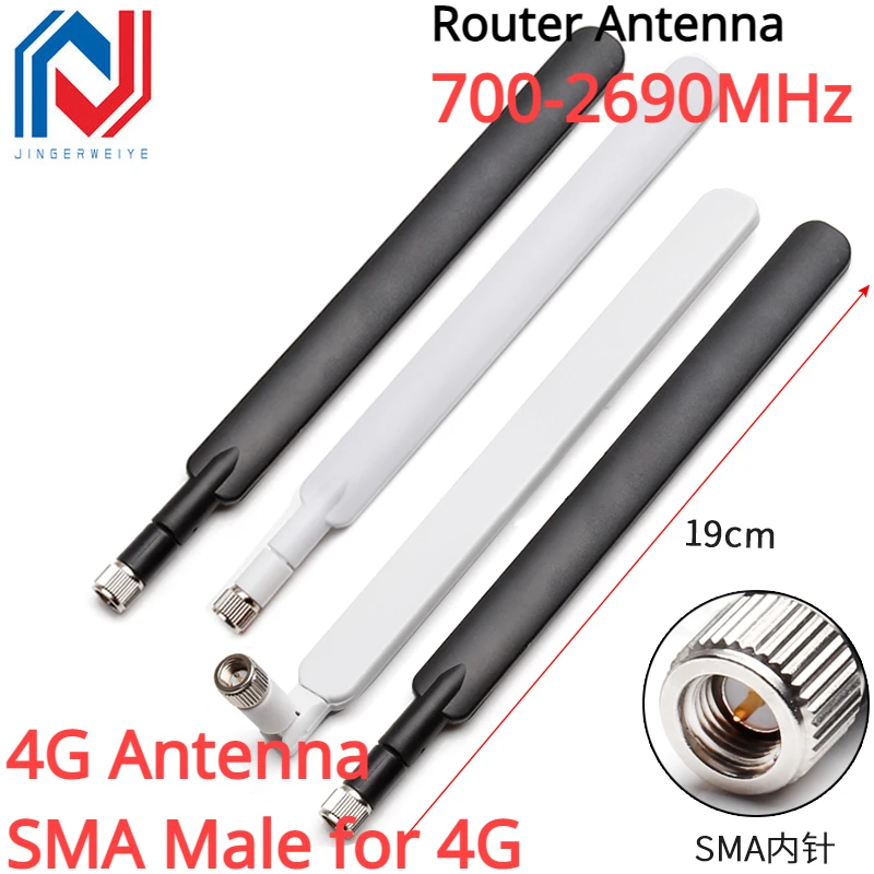 2PCS 4G Antenna SMA Male for 4G LTE Router External Antenna for Huawei ...