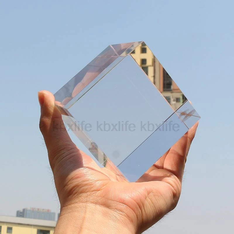 L30 30mm/50mm/Cuboid Crystal Cube Artificial Crystal Creative Photo ...