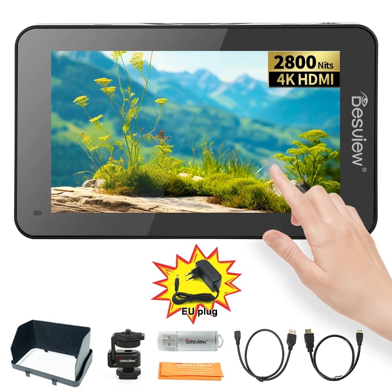Desview-Camera-Monitor-2800-nits-Touch-Screen-HD-Field-Monitor-4K-60HZ ...