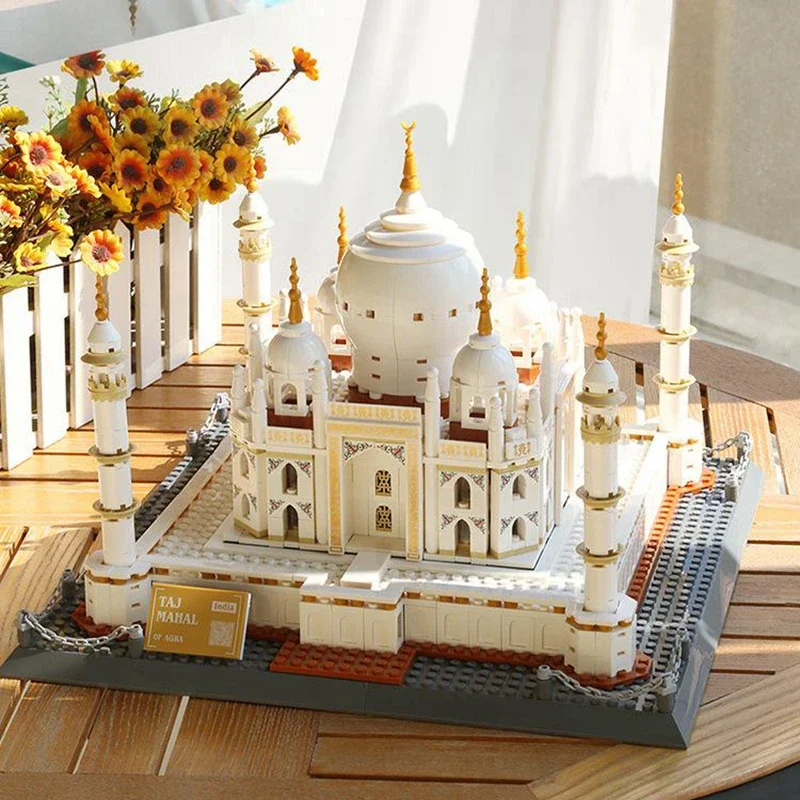 1113pcs-Creative-Building-Blocks-Set-World-Great-Architecture-Large-Taj ...