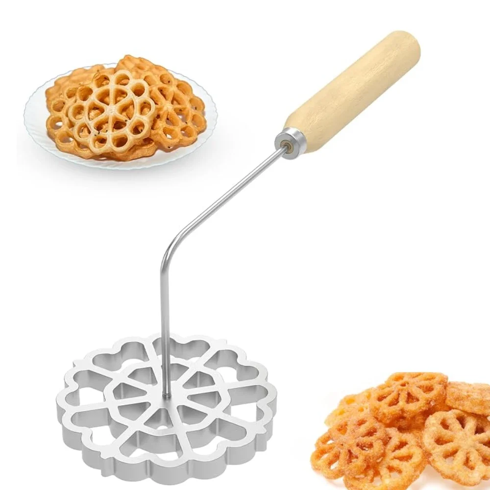 Aluminum-Rosette-Mold-Internet-Celebrity-Creativity-Wooden-Handle ...