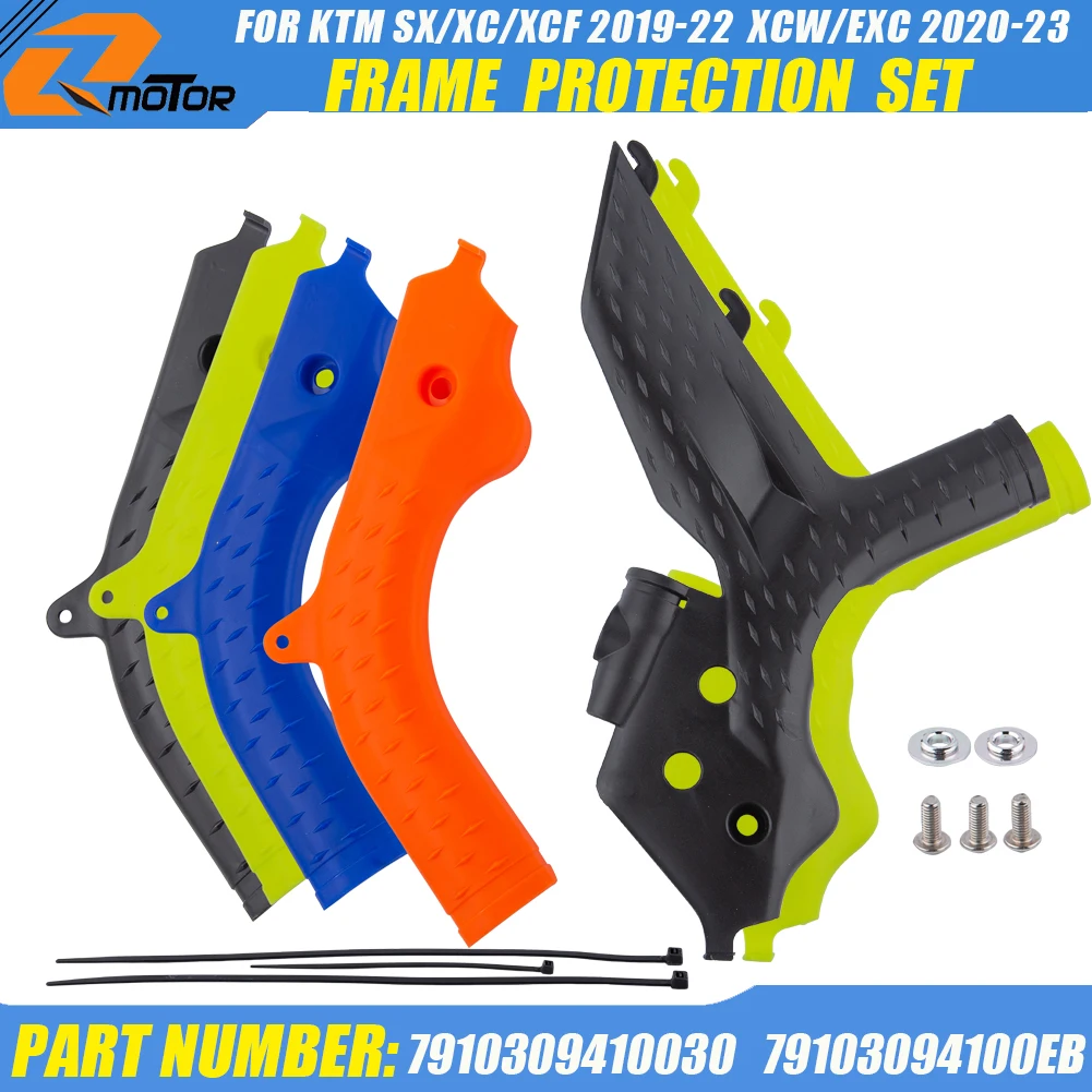 Motorcycle-Frame-Guard-Protector-For-KTM-SX-SXF-XC-XCF-XCW-EXC-TPI-EXCF ...