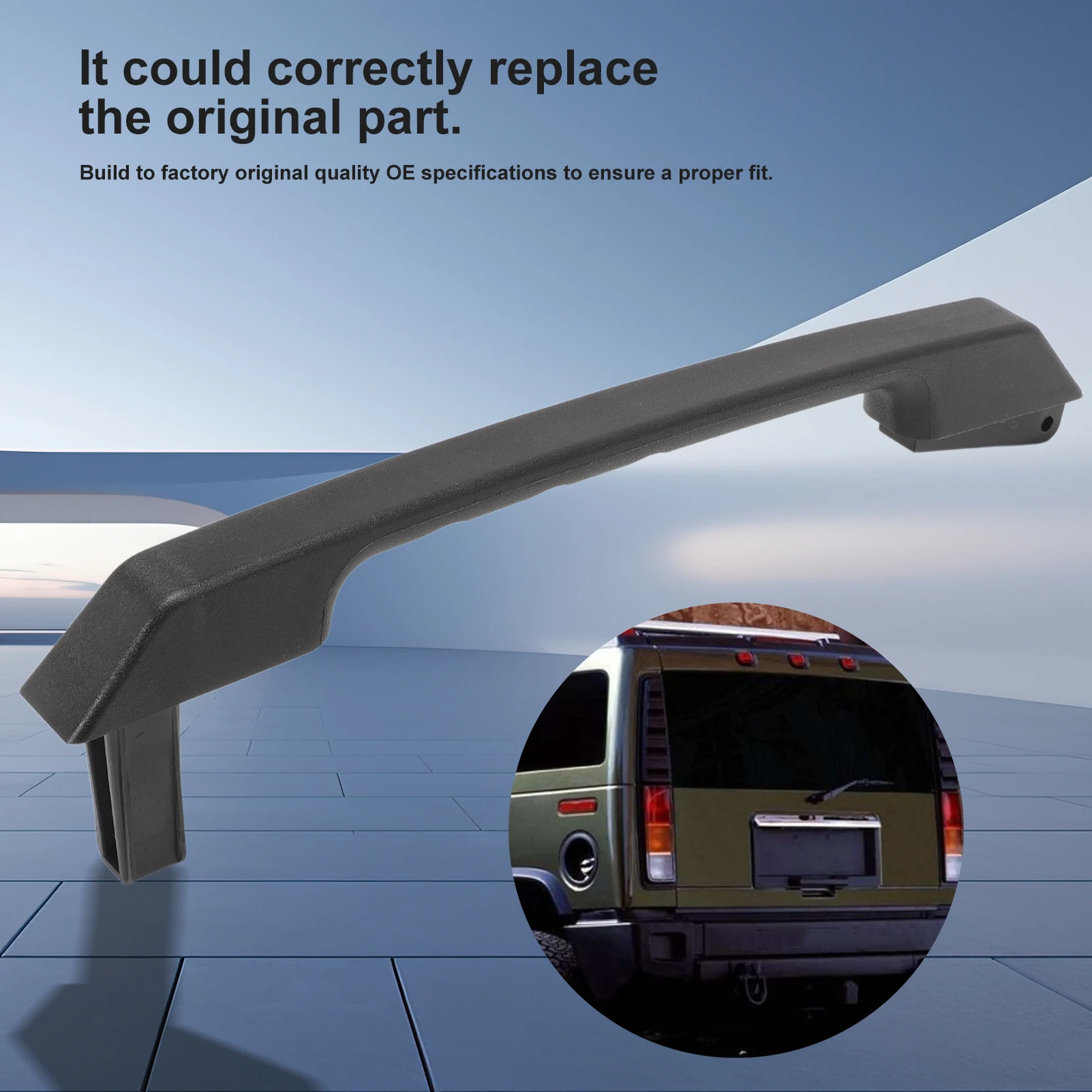 Tailgate-Handle-Exterior-Textured-Lever-For-Hummer-H2-2003-2009-Rear ...