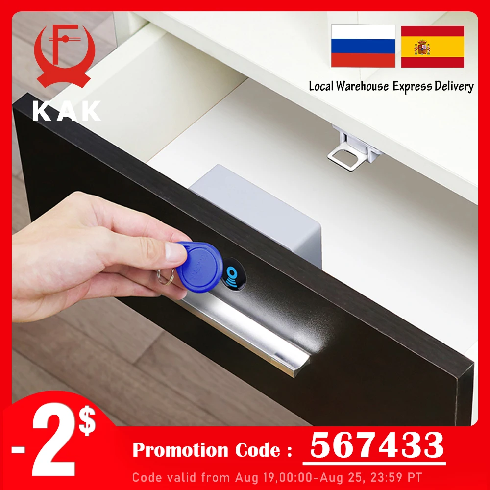 KAK-Electronic-Lock-Locker-RFID-Cabinet-Lock-Invisible-Sensor-Lock ...