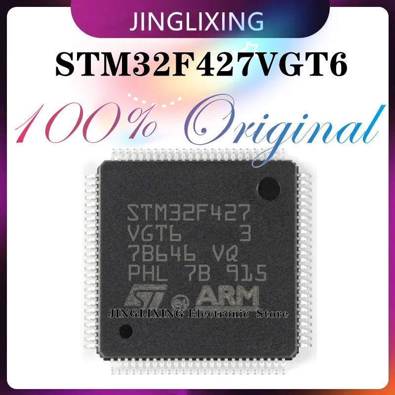 1pcs/lot New Original Stm32f427vgt6 Stm32f427 St Ic Mcu Lqfp100 In ...