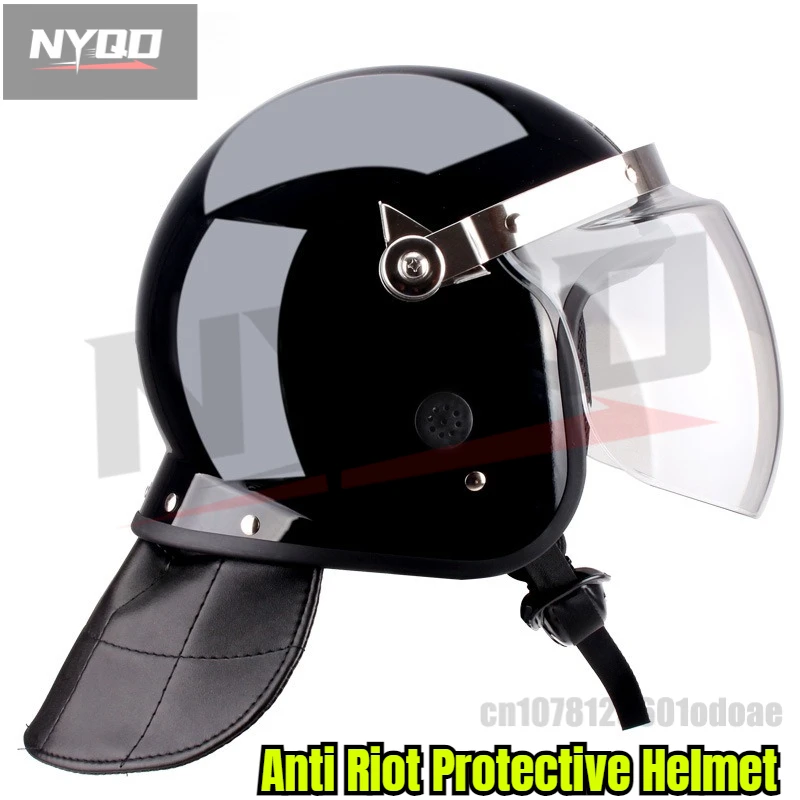 Professional Riot Helmet for Police & Security - Explosion-Proof PC/ABS ...