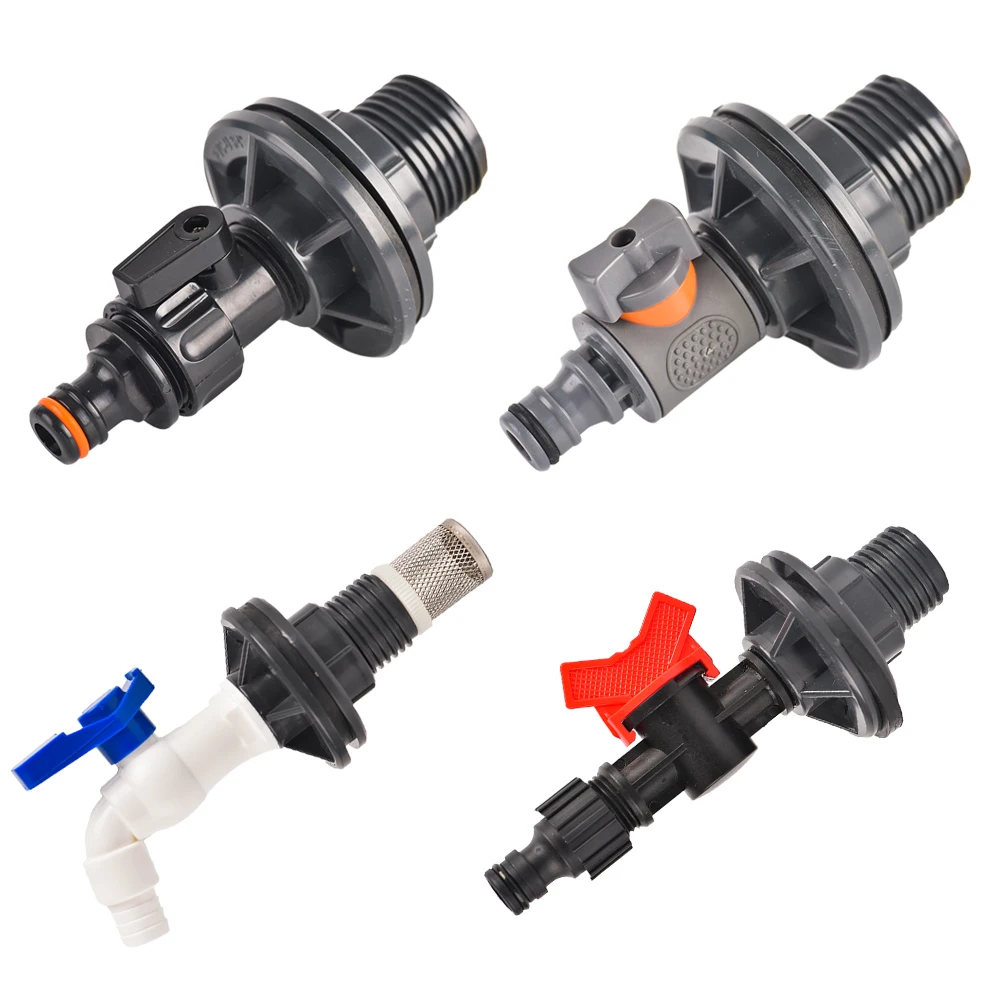 1-2-3-4-Inch-PVC-Spigot-Rain-Barrel-Faucet-Valve-Kit-with-Bulkhead ...