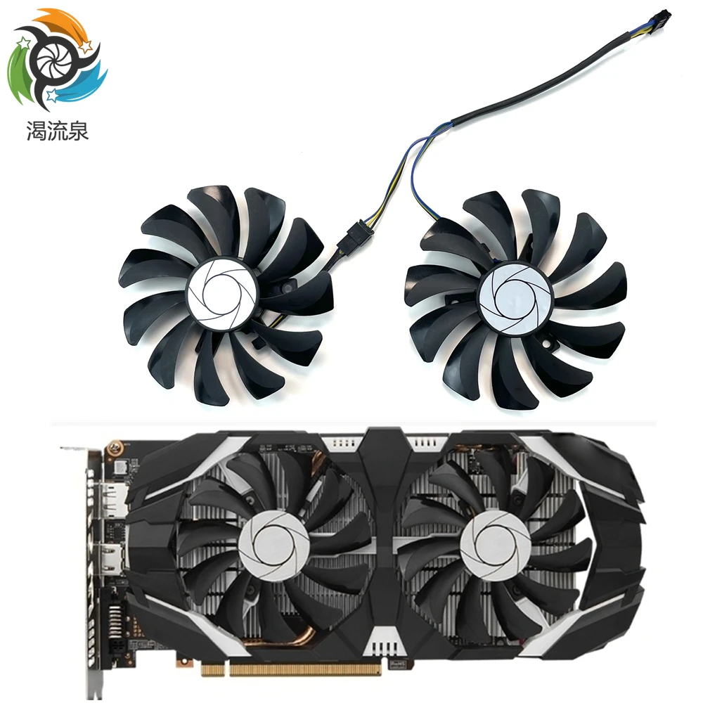 MSI GTX 1060 OC 6G GTX 960 P106 100 P106 GTX1060 GTX960 그래픽 카드 팬용 GPU 쿨러 팬, 85mm HA9010H12F Z 4 ...