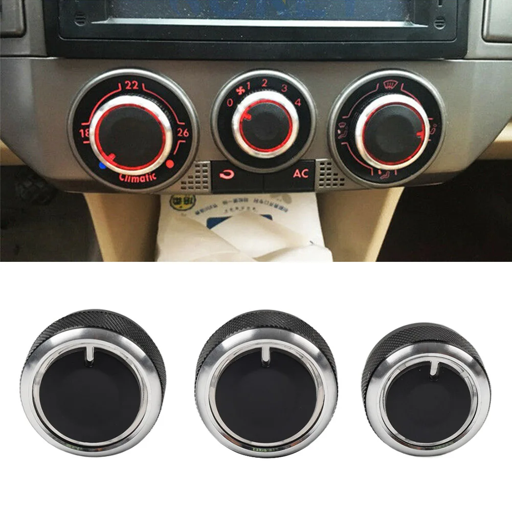 Car-Air-Conditioning-Heat-Control-Knob-A-C-Switch-3Pcs-for-VW-POLO-9N ...