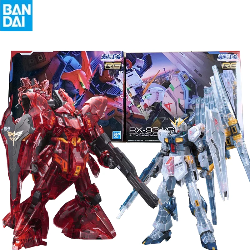 Bandai-Gunpla-Rg-1-144-Msn-04-Sazabi-Rx-93-Nu-Gundam-Clear-Color-Type ...