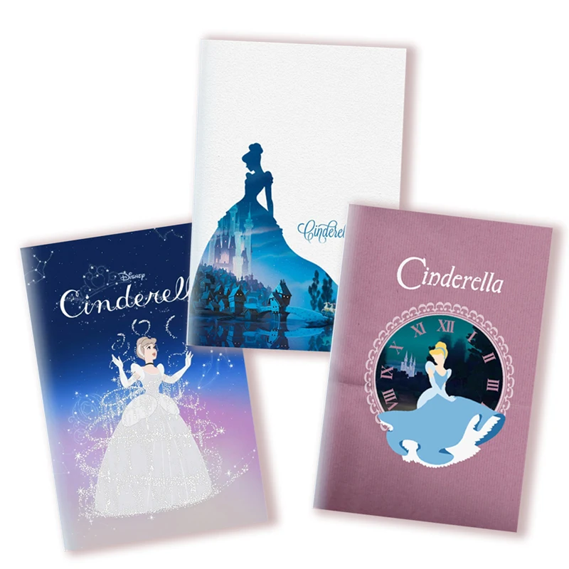 A5-Thread-Notebook-Disney-Princess-Alice-Snow-White-Belle-Cinderella ...