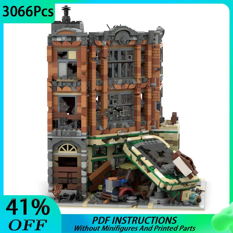 MOC-City-Corner-Garage-Modular-Building-Blocks-DIY-Architecture-Bricks ...