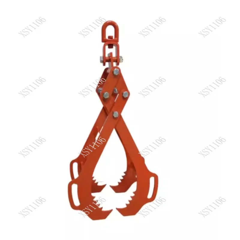 4-Claw Anti-Slip Log Lifting Pliers Heavy-Duty Tree Gripper Wood ...