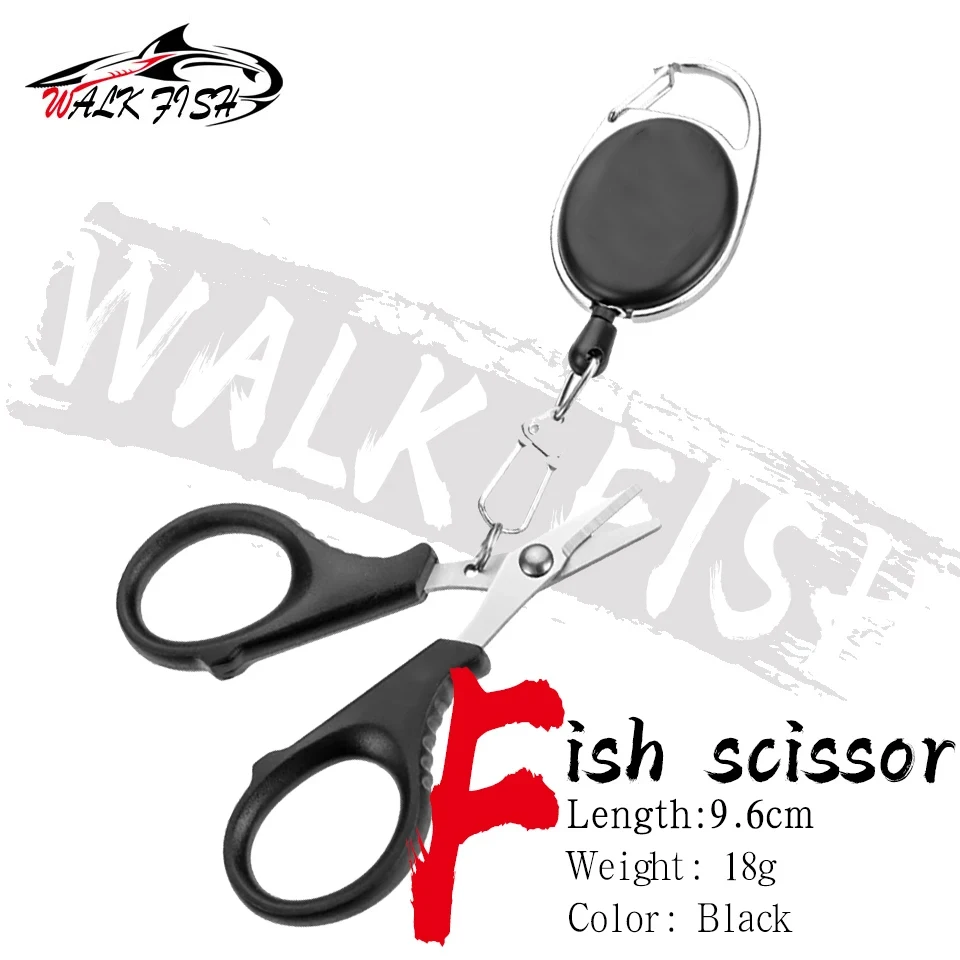 WALK-FISH-Portable-Scissor-Stainless-Steel-Fishing-Scissor-Cut-PE-line ...