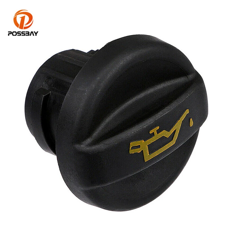 Car Engine Oil Filler Cap Black Tank Fuel Filler Gas Covers 1180F9 for ...
