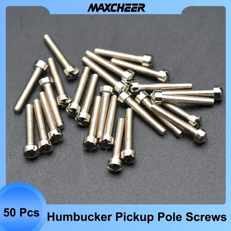 50pcs-Electric-Guitar-Humbucker-Pickup-Polepiece-Pole-Screws-Guitar ...