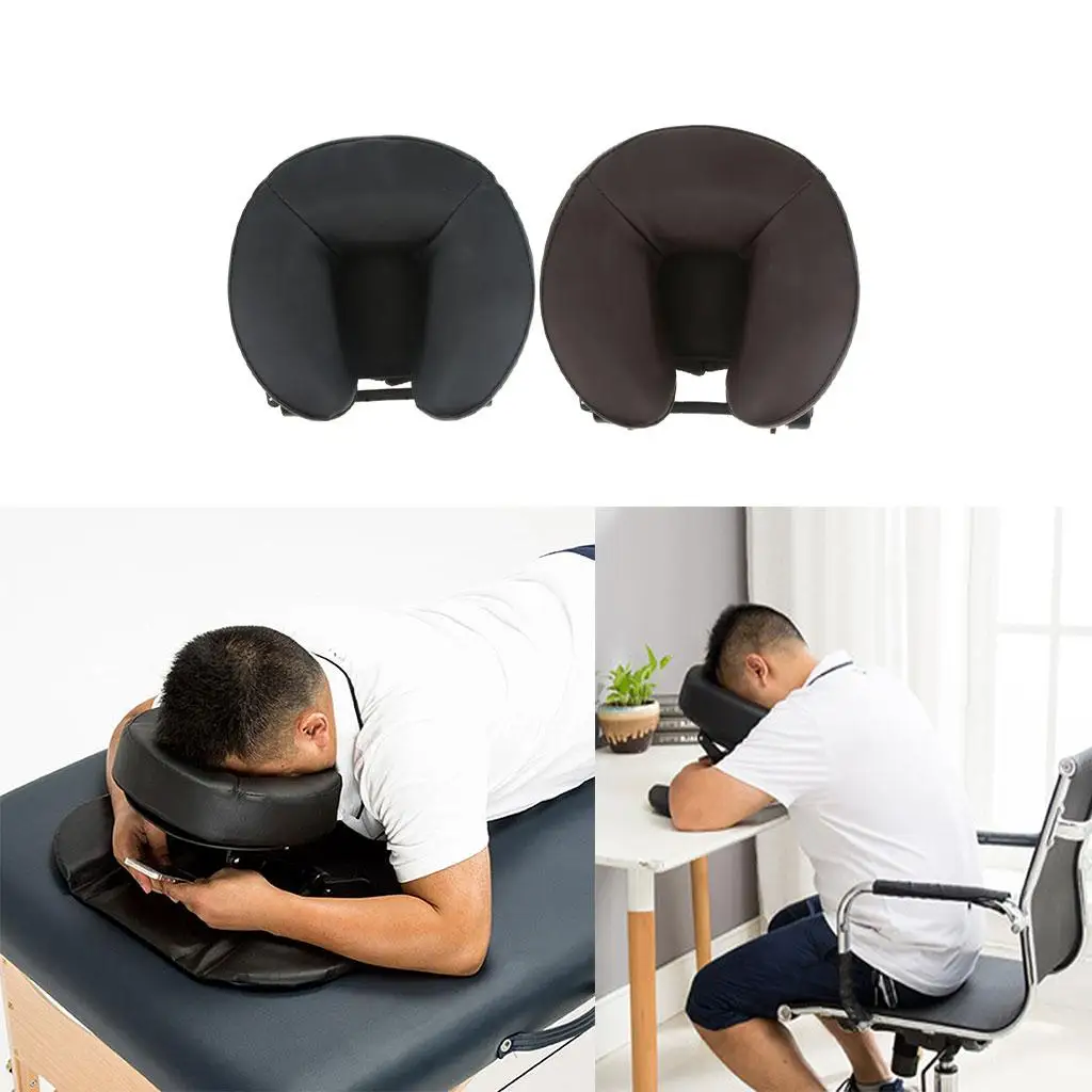 Foam-SPA-Massage-Table-Pillow-U-Shape-Bolster-Face-Down-Cradle-Nap ...