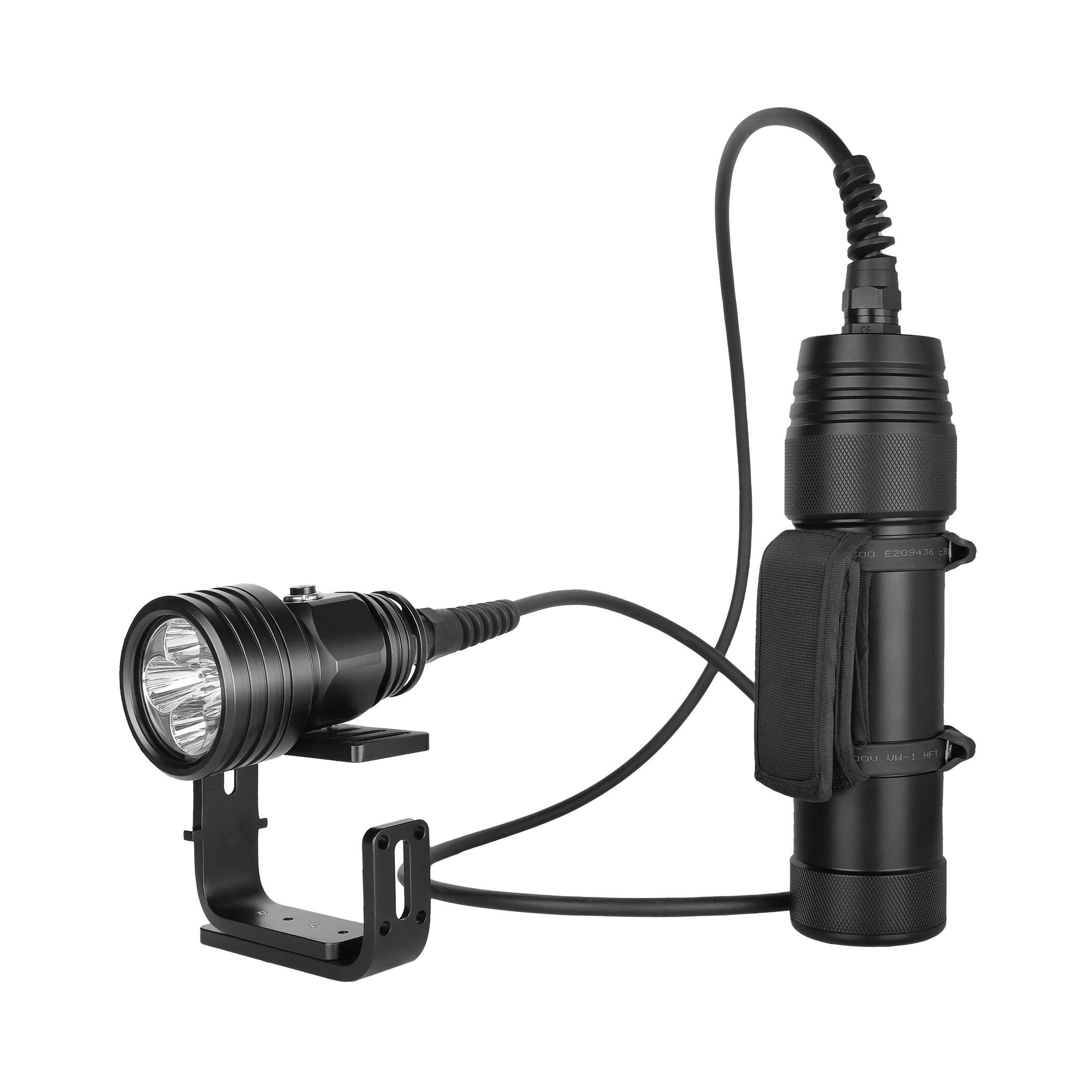 Newly DIV10PRO 4500lm IP68 200m Underwater Dive LED Light Goodman ...