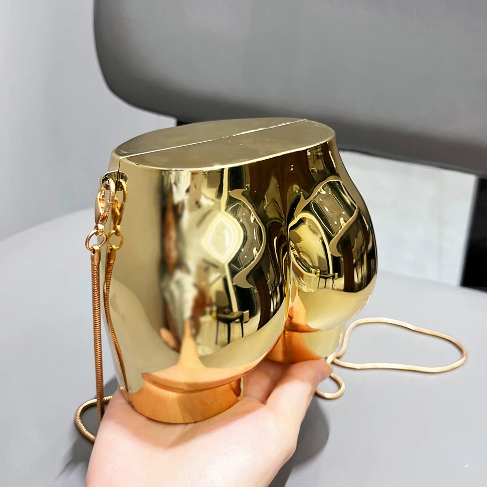 Dourado-Acr-lico-Brilhante-Bolsa-De-Embreagem-Luxo-Designer-Bolsas-De ...