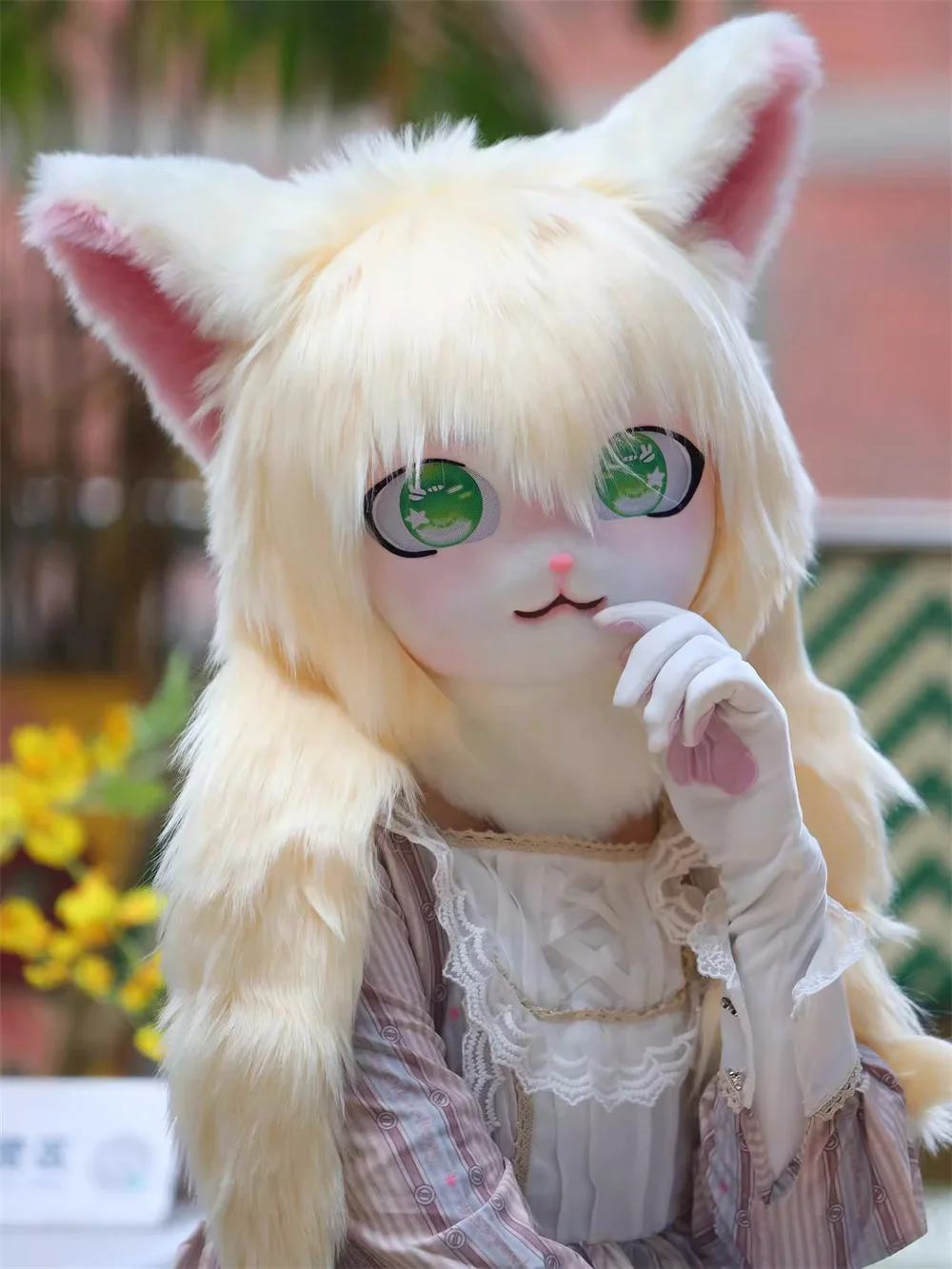Headset-Furry-Kig-Cosplay-Mask-Paw-Head-Base-Comiket-Furry-Fursuit ...