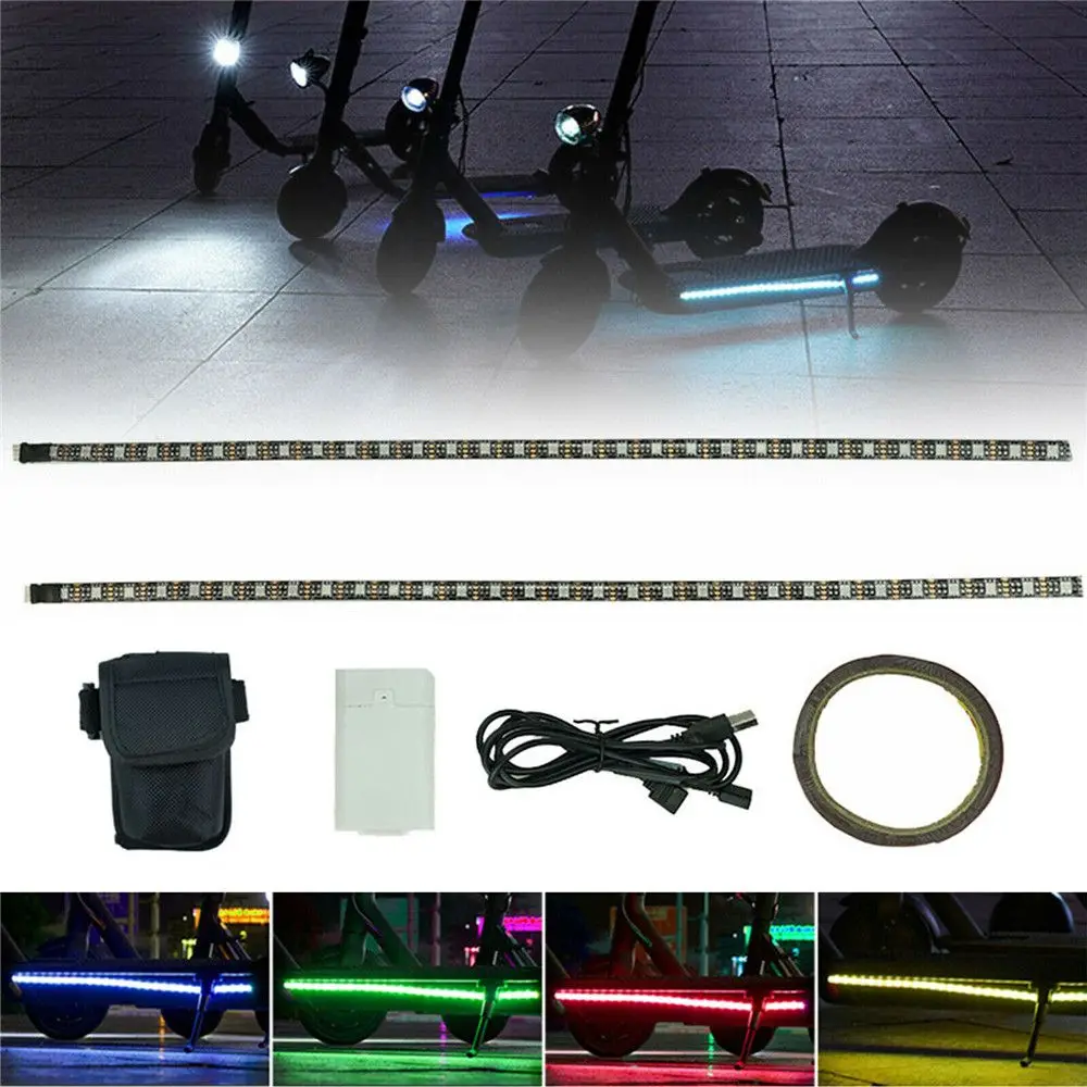 Electric-Scooter-LED-Strip-Outdoor-Flashlight-Colorful-Decorative-DIY ...